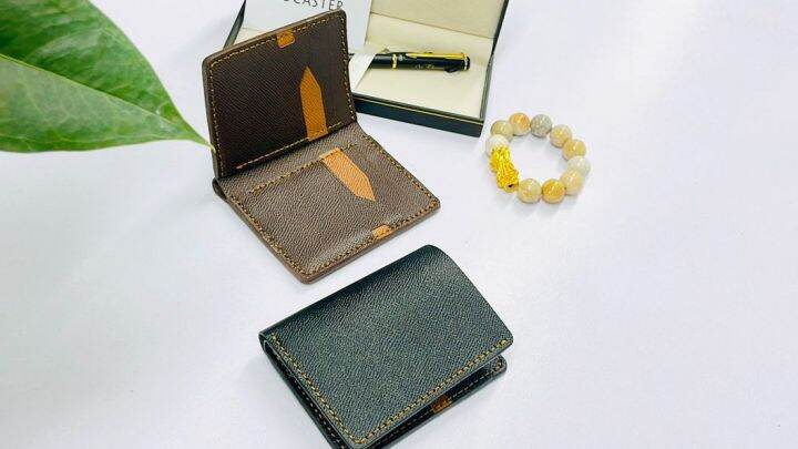 [da thật ]ví nam mini nhỏ gọn nhập khẩu .ví nam da bò thật thời trang ...