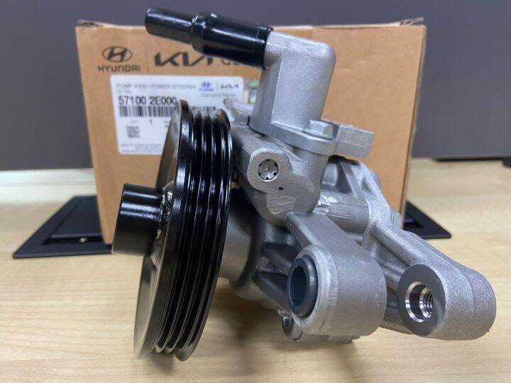 POWER STEERING PUMP GENUINE PART (ORIGINAL) HYUNDAI TUCSON 2005 , KIA ...