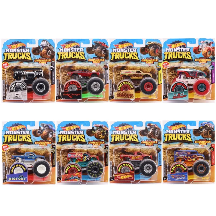 Hot wheels wild monster truck super monster truck dodge charger ...