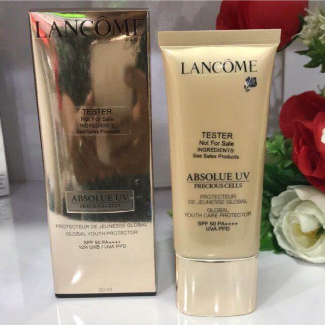 LANCÔME ABSOLUE UV PRECIOUS CELLS SPF50/PA++++ ปกป้องผิวด้วยครีมกันแดดหน้าใส Lancôme SPF 50 PA ...