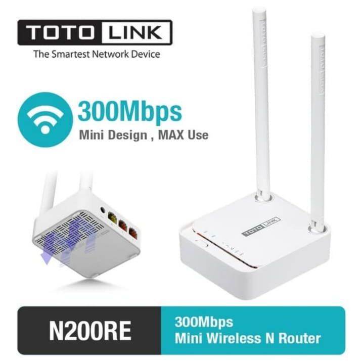 VERSI 5 ROUTER TOTOLINK N200RE 300Mbps Mini Wireless N Router | Lazada Indonesia
