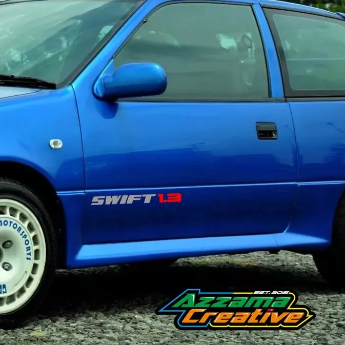 Stiker SWIFT 1.3 For Suzuki Swift Forsa Amenity Side body | Lazada ...