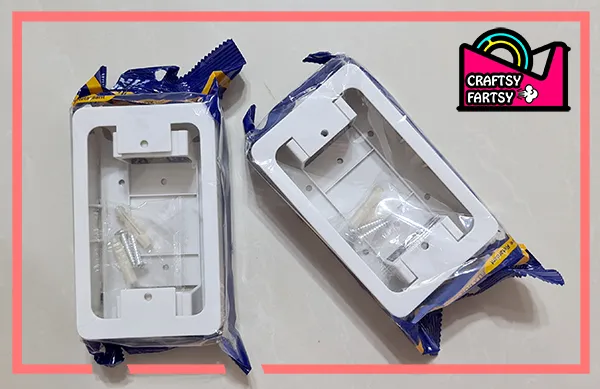 (PER PIECE) ROYU Surface Type Utility Box/ AMCO Box with Tox and Screw ...