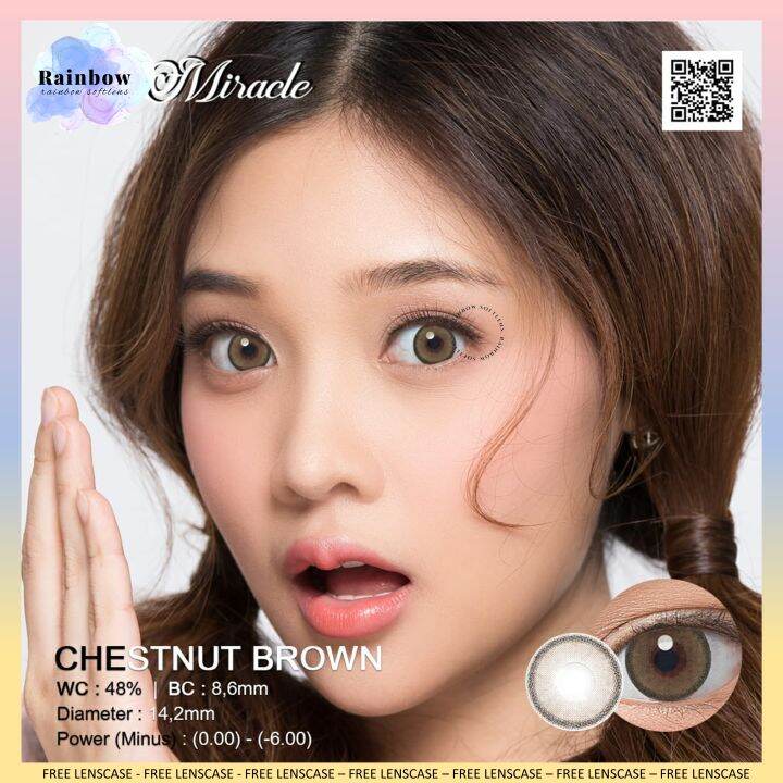 {BISA COD} SOFTLENS LIVING COLOR MIRACLE / NORMAL & MINUS (-0.50 S/D -6 ...