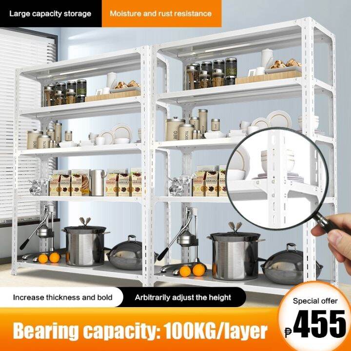 【Load 600KG】Triangular Steel Shelf 5 Layer Rack Metal Rack Steel ...