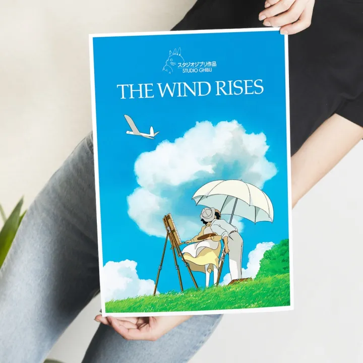 (The Wind Rises ️The Wind Rises_001) The Wind Rises Poster - โปสเตอร์ ...