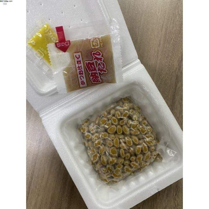 Fast shipping ┅ﺴ natto 45g x 3 packs premium japanese azuma natto ...