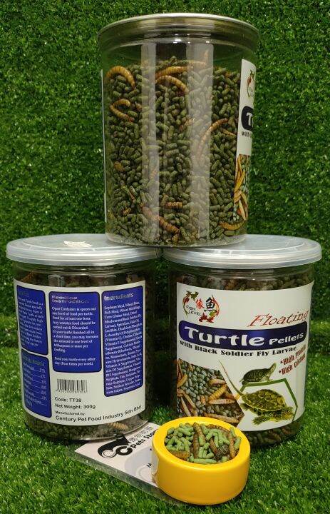 CC Pets Story Ready Stock | Fish Level Floating Turtle Pellets with ...