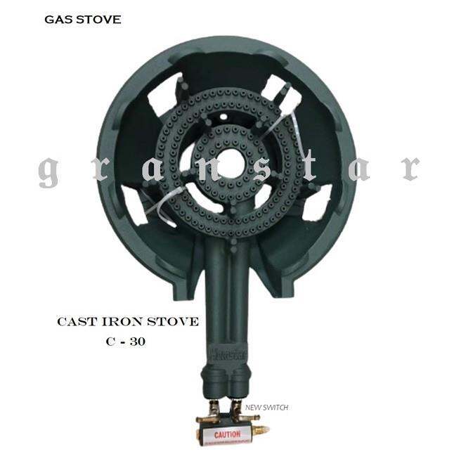 (Homstar) HEAVY DUTY Cast iron gas stove Burner High Pressure ...