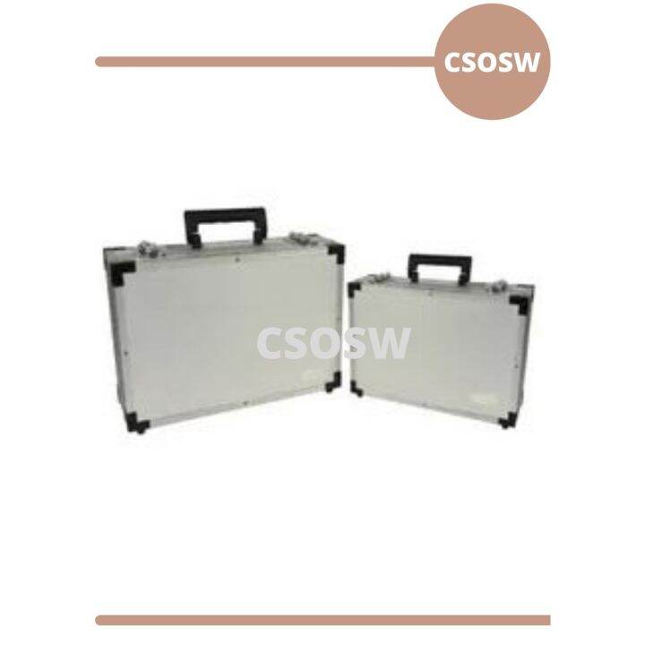 Krisbow Set 2Pcs Kotak Peralatan Aluminium Tool Case Kotak Perkakas ...