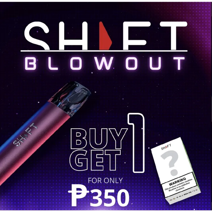 Medusa store SHFT BUY 1 DEVICE FREE 1 ELITE POD | Lazada PH