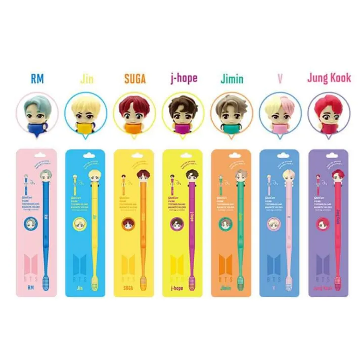 (ONHAND) BTS TinyTan Figure Toothbrush [Official Merch] bts suga ...