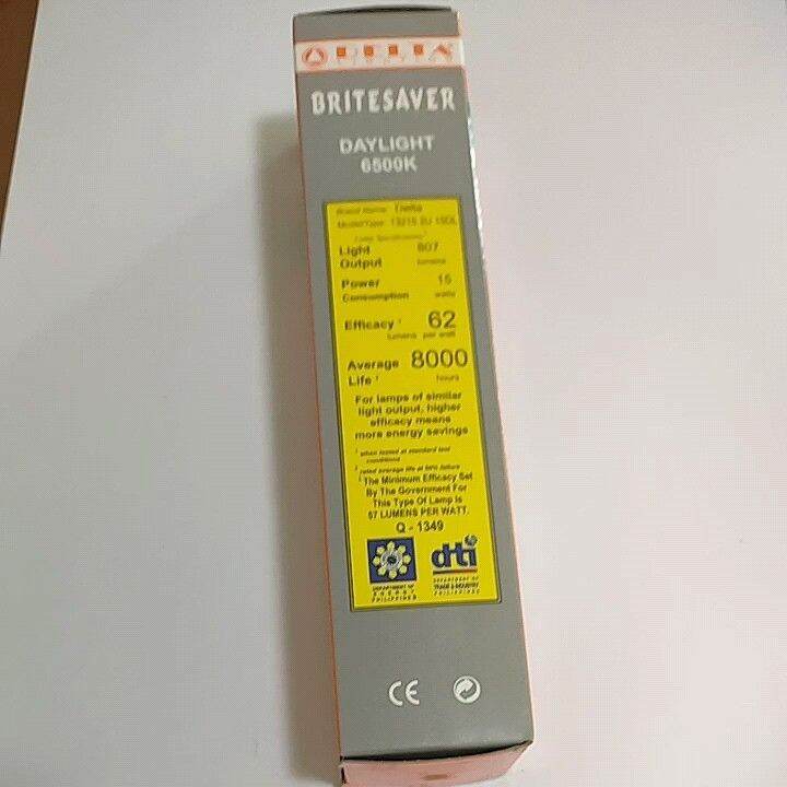 Bulb CFL Daylight 15W 220v 2U Delta Brand | Lazada PH