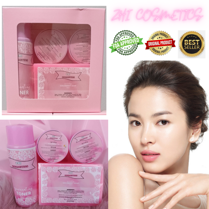 REJUVENATING SET Glass Skin By ZHI COSMETICS FDA Approved Very ...