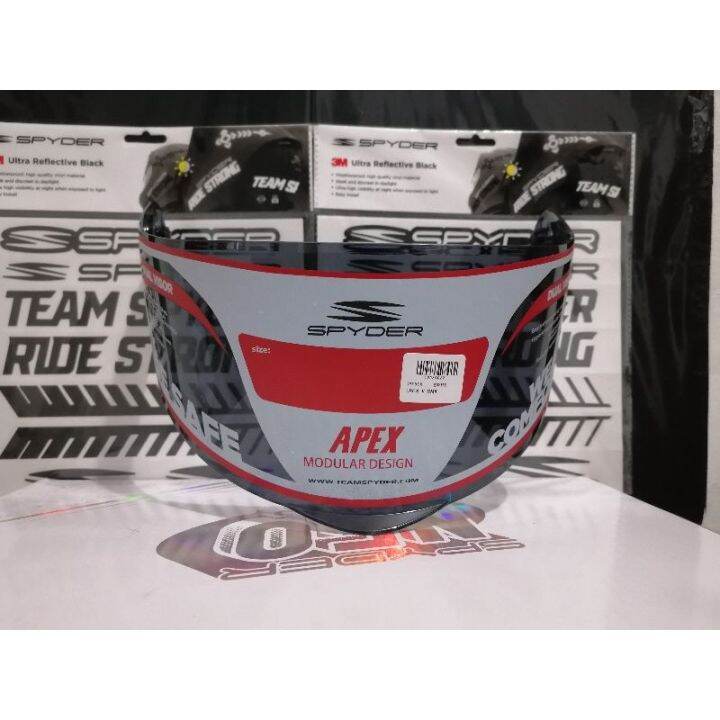 Spyder apex model spare visor☟ | Lazada PH
