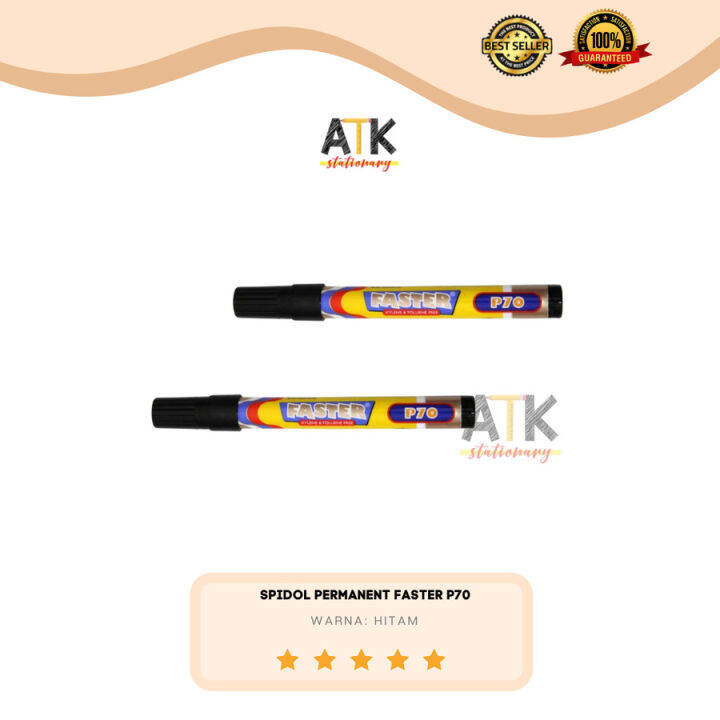 Spidol Permanent Faster P70 atk | Lazada Indonesia