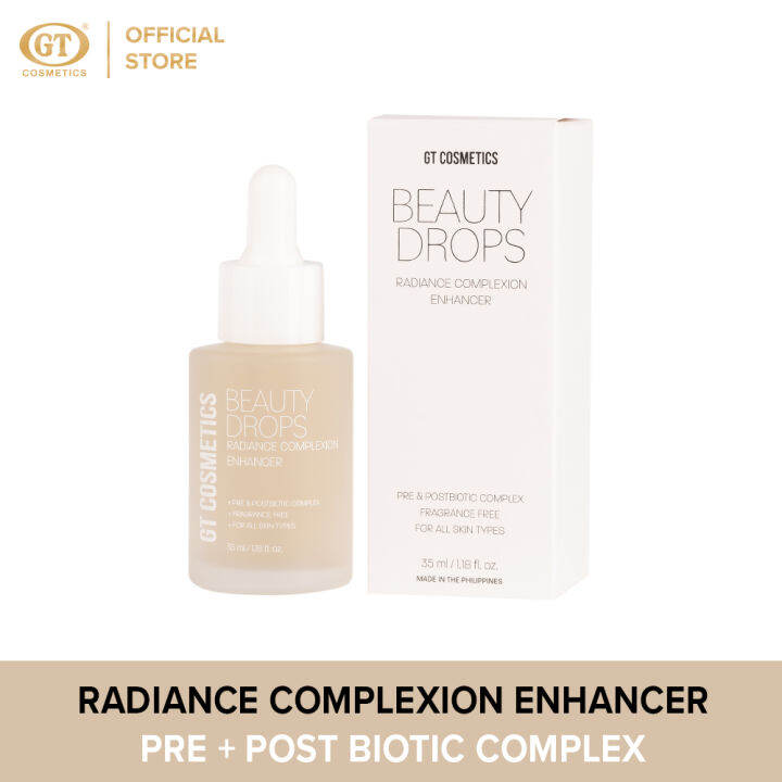 GT Cosmetics Beauty Drops - Radiance Complexion Enhancer Facial Serum ...