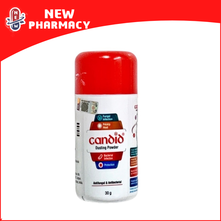 Candid Antifungal & Antibacterial Dusting Powder 30g | Lazada