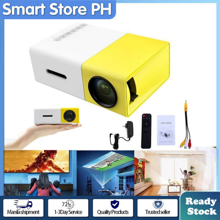 High Quality 600 Lumens Mini Portable Projector | Lazada PH