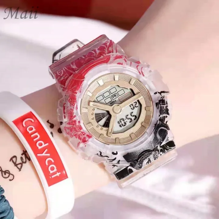 KUSU Dragon Ball One Piece Animation Cartoon Digital Unisex Sport Watch ...