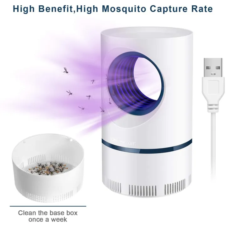 Electric Mosquito & Fruit Fly Trap,Mosquito/Insect Killer-USB Electric ...