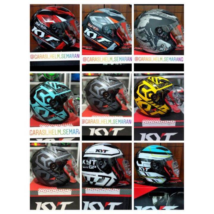 KYT DJ MARU GARASI HELM SEMARANG | Lazada Indonesia