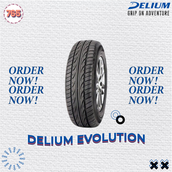 Delium Evolution Ukuran 155/70 R12 Ban Mobil Carry Ceria Futura Hijet ...