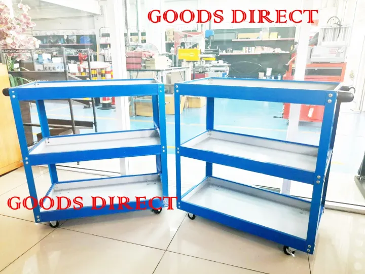 ชั้นวางเครื่องมือ รถเข็นเครื่องมือ 3 ชั้น TROLLEY 3 LAYER สินค้าพร้อม ...