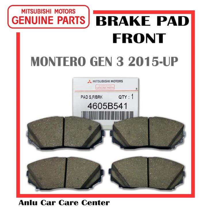 ORIGINAL BRAKE PADS FRONT FOR MITSUBISHI MONTERO GEN3 2015-UP (4605B541 ...