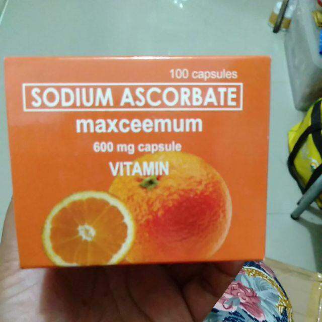 SODIUM ASCORBATE MAXCEEMUN (100 capsule ) | Lazada PH