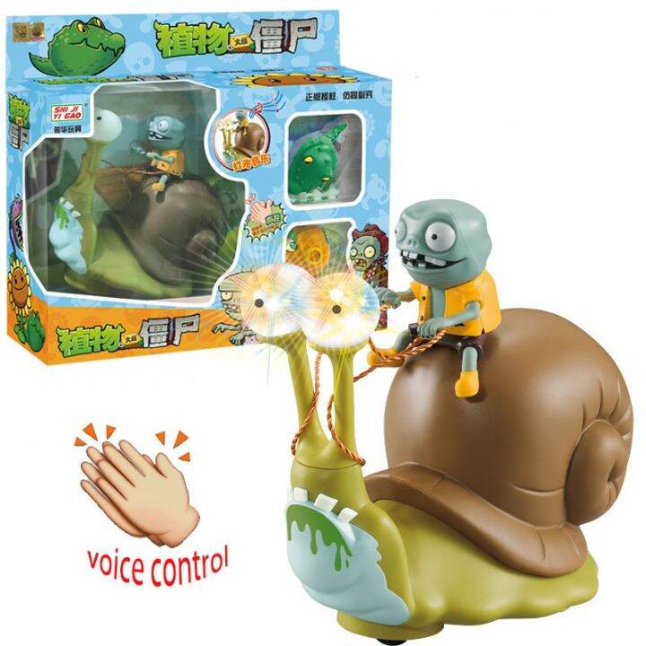 Plants vs. Zombies Toy Snail Imp Zombies Electric Sound-Controlled ...