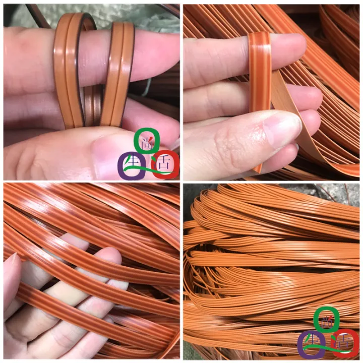 Chair woven rattan materials plastic rattan woven diy materials hand ...