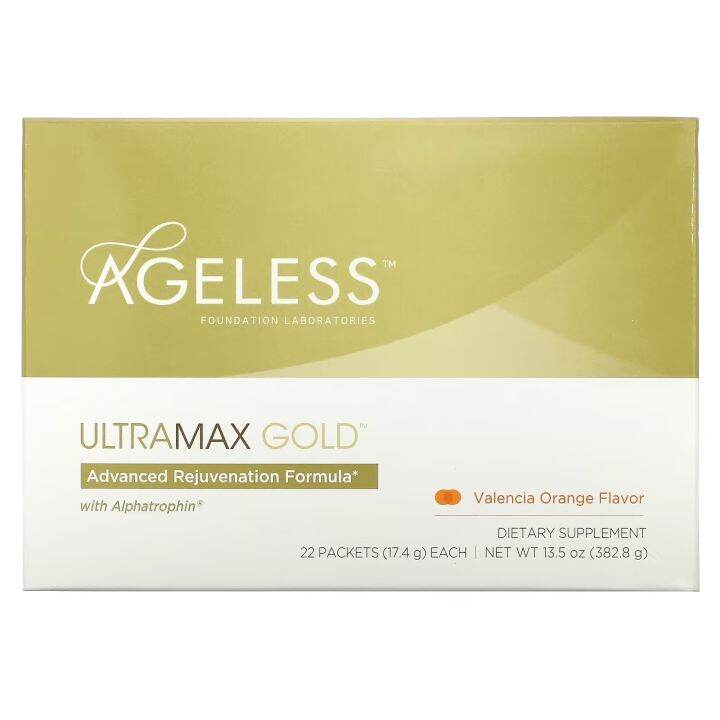 [PRE-ORDER] AGELESS FOUNDATION LABORATORIES ULTRAMAX GOLD ADVANCED ...