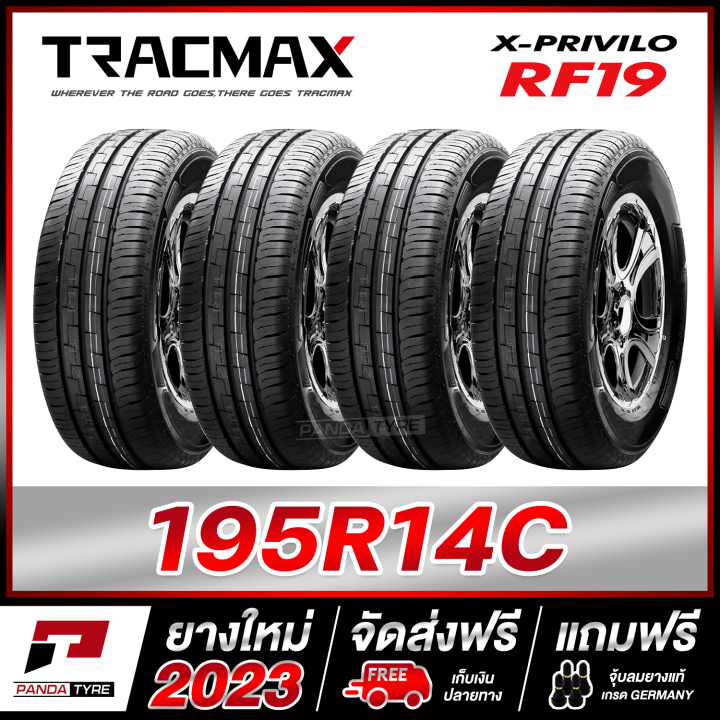 195R14 TRACMAX รุ่น RF19 ยางรถกระบะ ขอบ14 x 4 เส้น (ยางใหม่ผลิตปี 2023 ...
