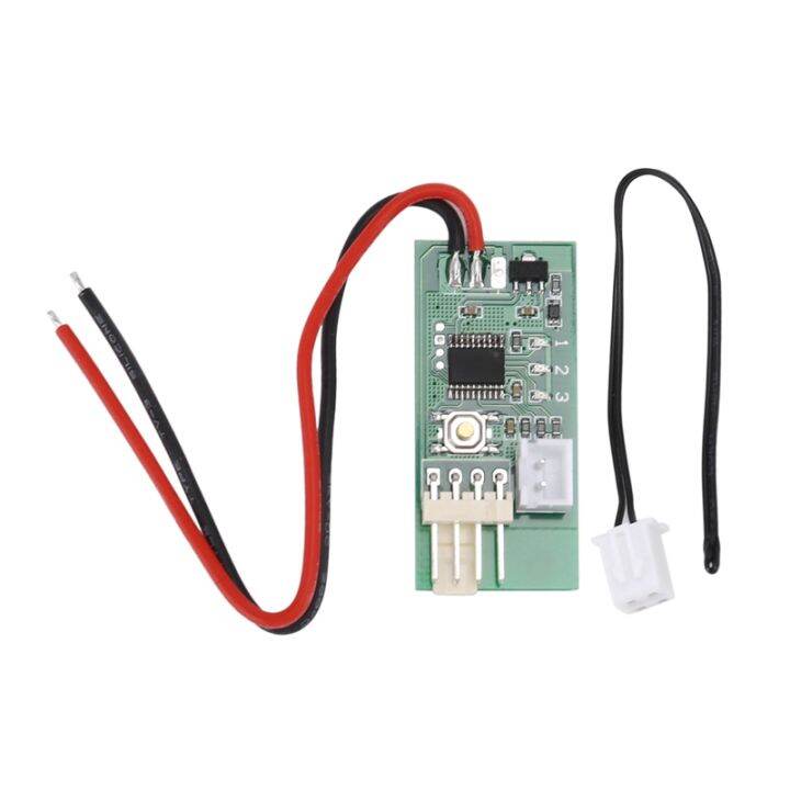 DC 12V 4 Wire PWM Fan Temperature Control Speed Controller Governor Regulator for PC Computer ...