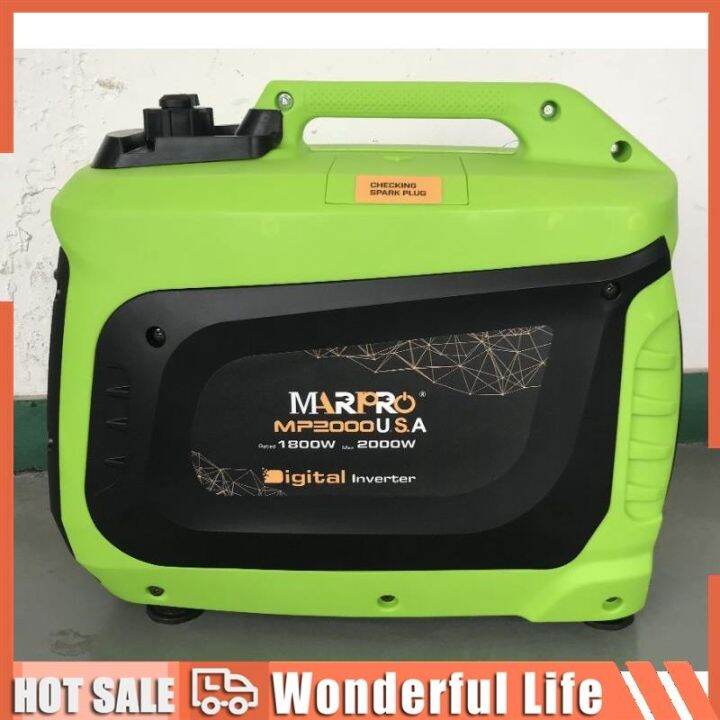 MARPRO DIGITAL INVERTER GASOLINE PORTABLE GENERATOR COPPER WIRE MP2300i ...