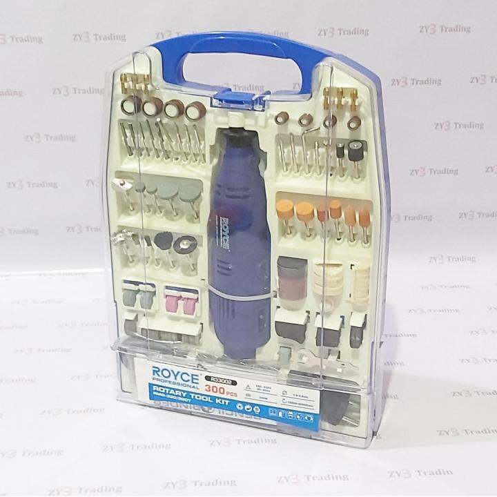 Royce 300 Pcs. Rotary Tool Kit R33002 | Lazada PH