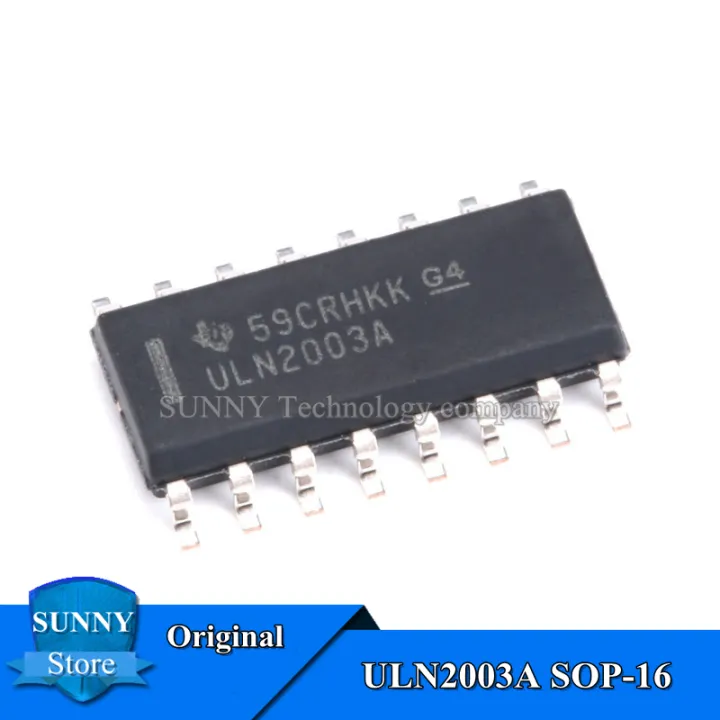10Pcs Original ULN2003A SOP-16 ULN2003ADR ULN2003AG SOP16 NPN Chip transistor array New Original ...