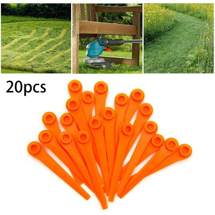 String Trimmer Parts Grass Trimmer Part Plastic Blades For Gardena 9823 ...