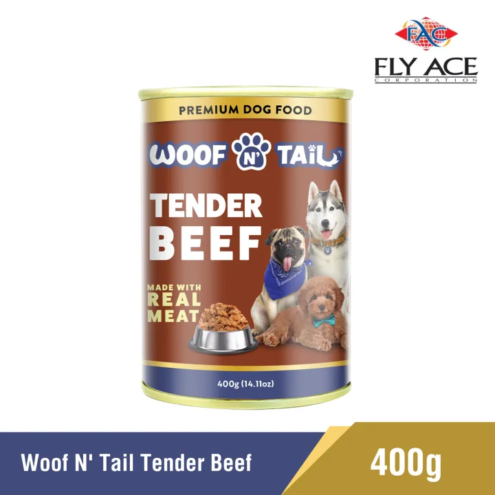 Woof N' Tail Tender Beef 400g | Lazada PH