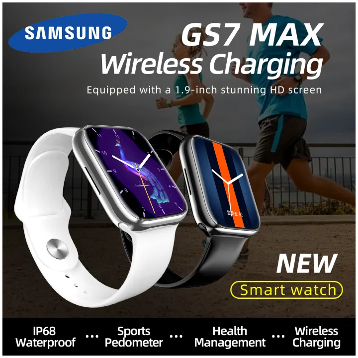 Samsung Watch GS7 MAX 2022 Original Smart Watch for Women Men Fashion Watch 1.9" Vivid AMOLED ...