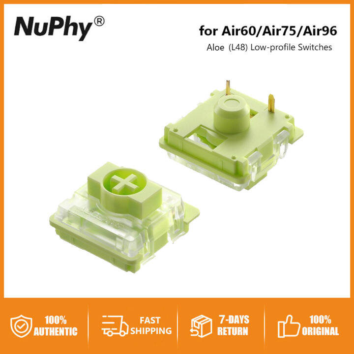 Original NuPhy Gateron Aloe (L48) Low-profile Switches for Air60 ...