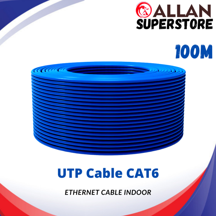 Allan Superstore CAT6 Indoor Cable 100M RJ45 Ethernet Cable Lan Cable ... Allan Superstore CAT6 Indoor Cable 100M RJ45 Ethernet Cable Lan Cable ...