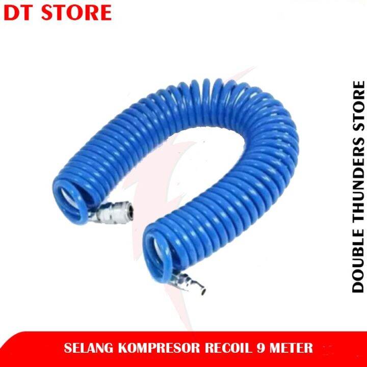 Selang Spiral / Selang Recoil Angin Kompresor | Lazada Indonesia