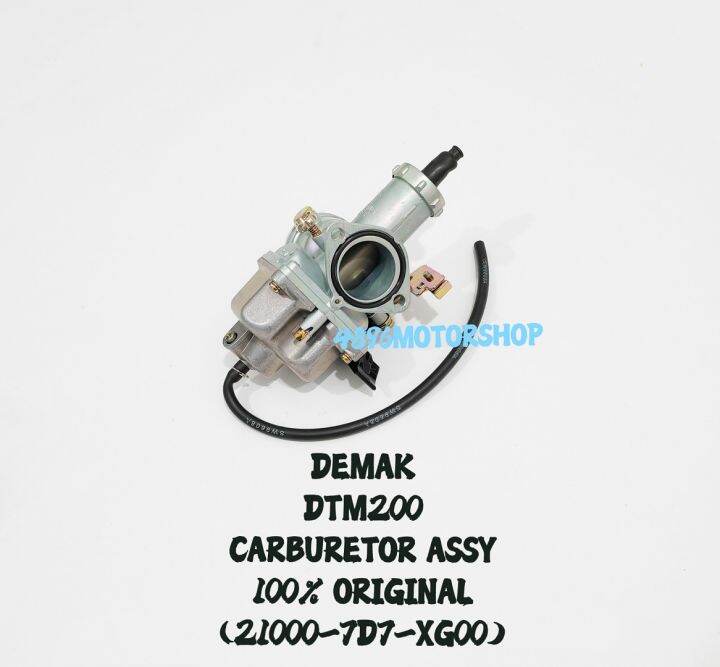 100% ORIGINAL DEMAK DTM200 DTM 200 CARBURETOR ASSY KARBURATOR CARB ORI ...