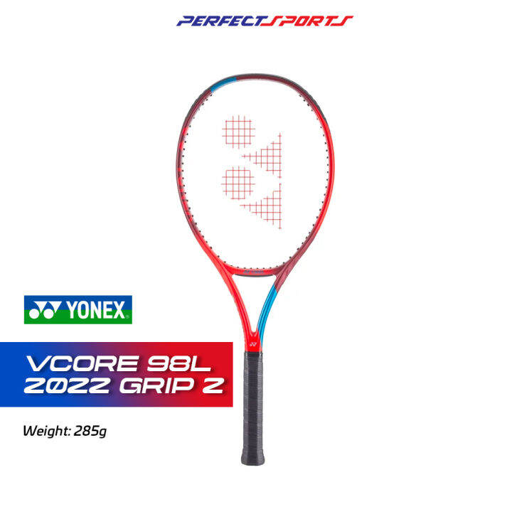 [Free String + Grip + Cover] YONEX TENNIS RACKET VCORE 98L 2022 GRIP 2 WEIGHT 285G | Lazada