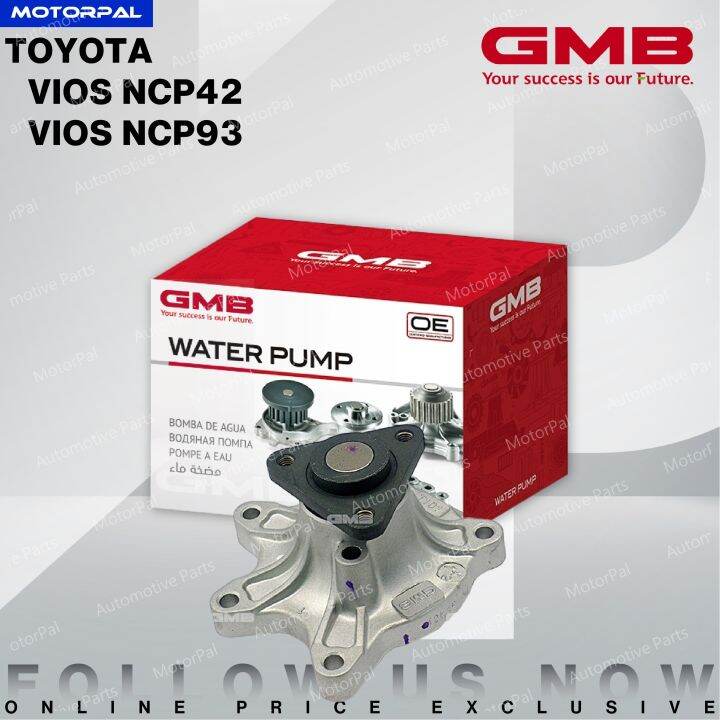GMB WATER PUMP TOYOTA VIOS | Lazada