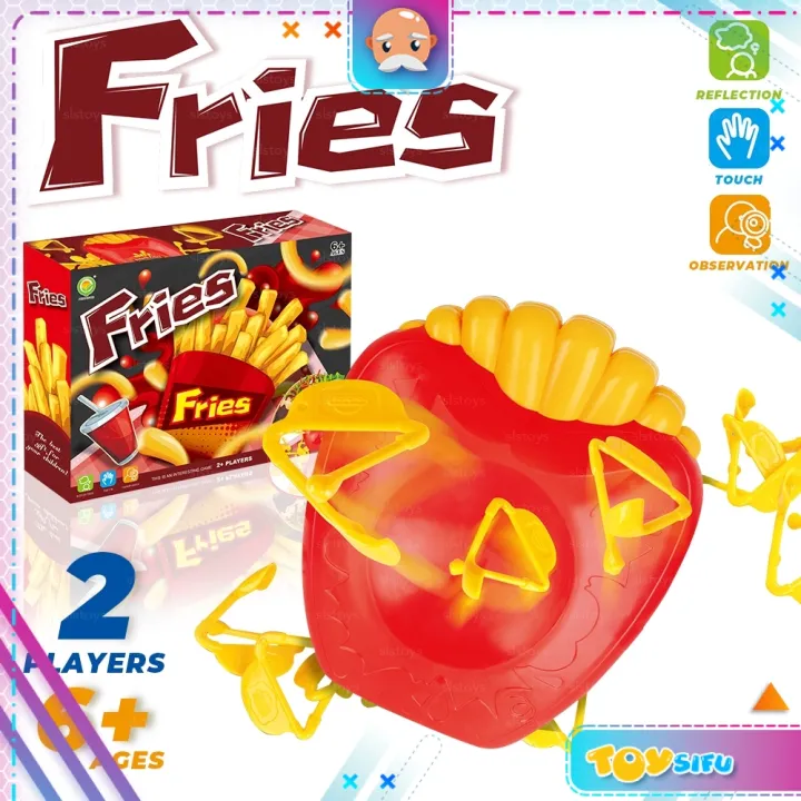 Board Game French Fries Jumping Multi-Player Family and Friends Fun Toy ...