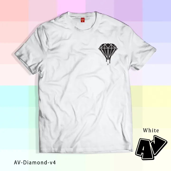 AV merch Diamond tshirt Graphite T-shirt Diamond Cubic Gemstone Shirt ...