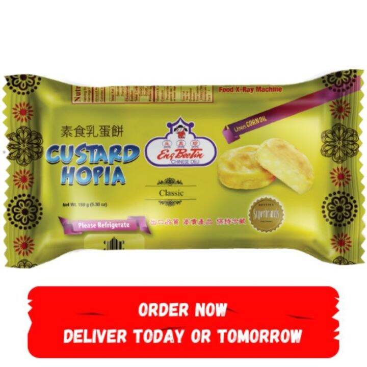 Eng Bee Tin Custard Hopia Classic(sf not included) | Lazada PH